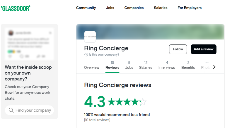 Ring Concierge Reviews