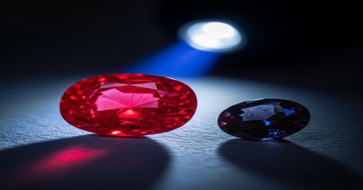 UV Light Test for Rubies: A Natural Ruby Glows Bright Red, But a Lab ...